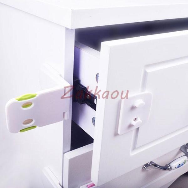 ■ 品名：チャイルドロック■ 素材：ABS+PE■ カラー：全2色■ サイズ：16.5*5cm■ 産地：中国人気検索ワード：チャイルドロック ベビーガード　ドアロック 引き出し ストッパー 赤ちゃん 子供 指挟み ケガ防止 安全　耐震対策 ...