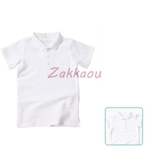 ■ 品名：キッズポロシャツ■ 素材：綿混紡（綿31％-50％）■ タイプ：全2タイプ■ サイズ：110〜160人気検索キーワード：キッズ　ポロシャツ　子供　poloシャツ　女の子　男の子　Tシャツ キッズ アメカジプリント 半袖 Tシャツ ...