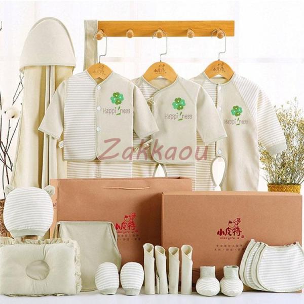 ■ 品名：ベビー洋服セット■ 素材：綿混紡■ カラー：全2色■ サイズ：59-73■ セット内容：22/24点セット■ 季節：オールシーズン人気検索キーワード：新生児肌着セット　敏感肌 オーガニック コットン ベビー服 ギフト ベビー用品 ...