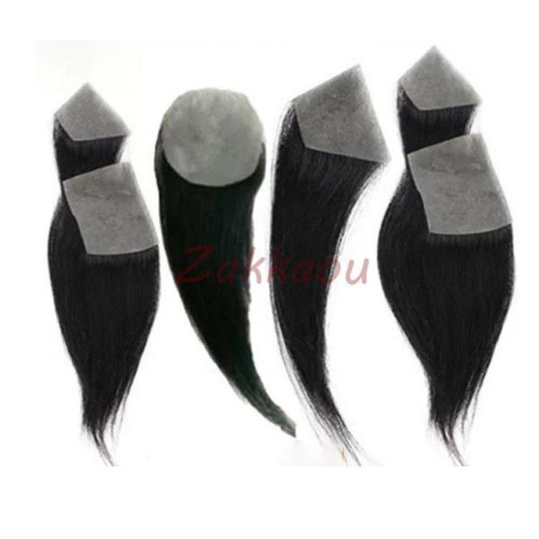 【品名】：メンズウィッグ（部分ウィッグ）【タイプ】：全5タイプ【素材】：人毛【サイズ】：写真参考【産地】：中国人気検索キーワード：男性用　メンズウィッグ ショート　ウィッグ 部分ウィッグ　つけ毛　グラデーション ウイッグ カール ウェーブ ...