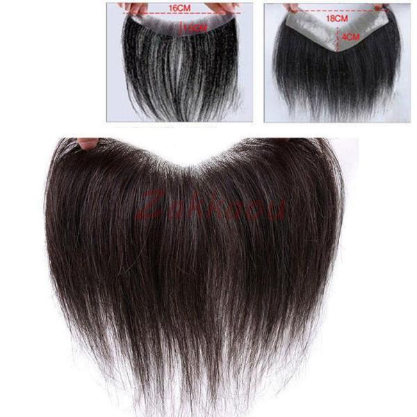 【品名】：メンズウィッグ（部分ウィッグ）【タイプ】：全3タイプ【素材】：人毛【サイズ】：写真参考【アイロン】：使用可能【ドライヤー】：使用可能【産地】：中国人気検索キーワード：男性用　メンズウィッグ ショート　ウィッグ 部分ウィッグ　つけ毛...