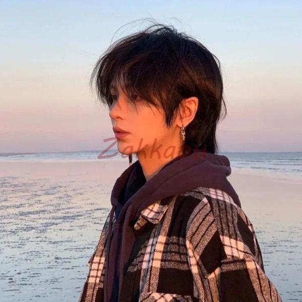 【品名】：メンズウィッグ【カラー 】：全4色【サイズ】：F【素材】：耐熱性ファイバー【産地】：中国人気検索キーワード：ウィッグ ロング ショート　フルウィッグ 部分ウィッグ　つけ毛　グラデーション ウイッグ カール ウェーブ 自然 セミロン...