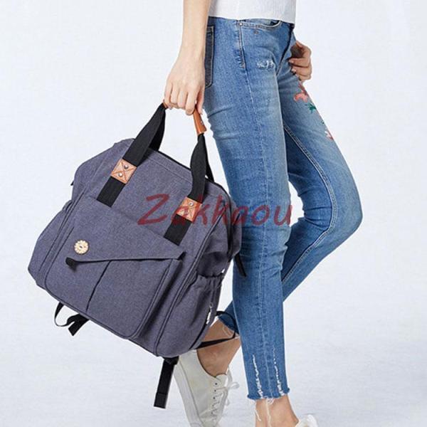 ■品名:マザーバッグ■素材（外側）: オックスフォード■素材（内側）:ポリエステル■サイズ(約):横31cm、縦37cm、マチ17cm■重さ(約):900g■ポケット内側：メイン収納x1 ファスナー式x1 小物用オープン式x8  外側：ファ...