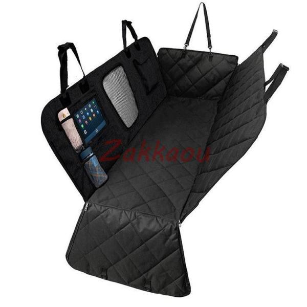 【品名】：ペットドライブシート【素材】：オックスフォード+PP綿【カラー】：全1色【サイズ】:写真参考【生産地】：中国【適合ペット】：汎用【重さ】：1.8kg全車種対応　多様な場所で活用耐久性や耐摩耗性にも優れる600Dオックスフォードを使...