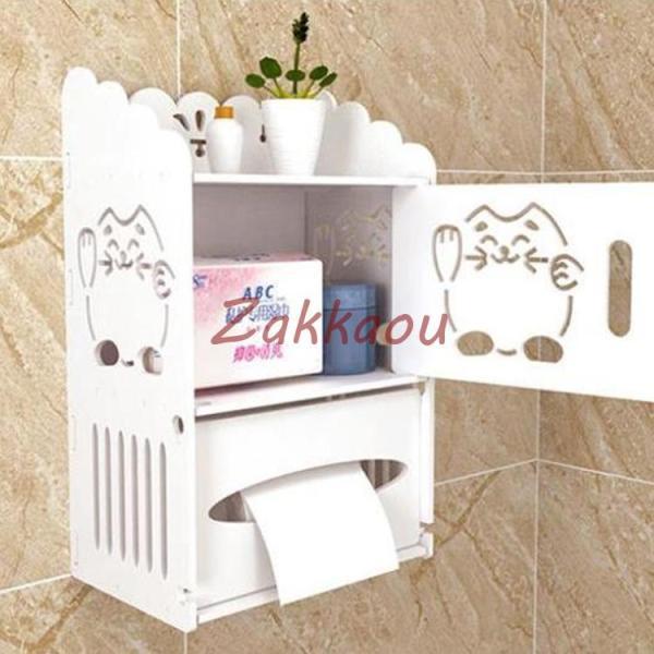 ■品名：トイレットペーパーホルダー■素材：PVC■タイプ：全9タイプ■サイズ：写真参考人気検索ワード：トイレットペーパーホルダー おしゃれ トイレ用品 トイレ インテリア 棚付き 北欧 シンプル 省スペース 木製 おしゃれ 棚付き 天板 天...