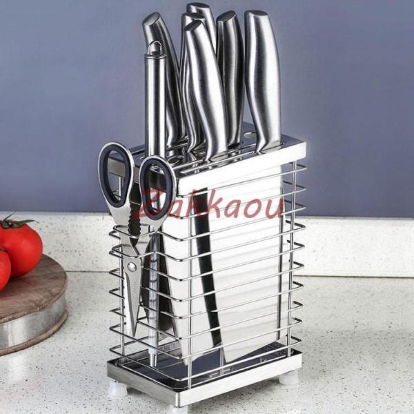 ■品名：包丁スタンド■素材：304ステンレス■タイプ：全4タイプ■サイズ：写真参考人気検索ワード：包丁スタンド おしゃれ ナイフスタンド 包丁立て キッチンナイフ ハサミスタンド キッチン 収納 調理小道具たて 包丁 スタンド ナイフ 収納...