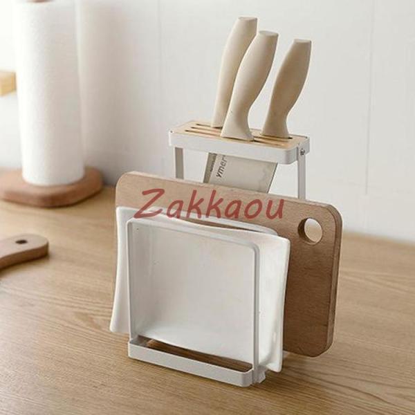 ■品名：包丁スタンド ■素材：天然木+鉄合金■タイプ：A■サイズ：写真参考■重量（約）：650g人気検索ワード：包丁スタンド おしゃれ ナイフスタンド 包丁立て キッチンナイフ ハサミスタンド キッチン 収納 調理小道具たて 包丁 スタンド...