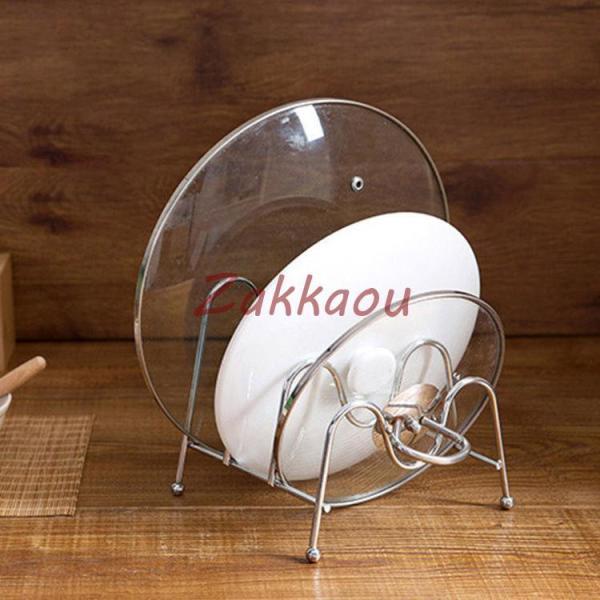■ 品名：鍋ふたスタンド■ 素材：鉄合金■ カラー：A■ サイズ：写真参考■ 重さ(約）:0.225kg人気検索ワード：調理器具 鍋蓋 収納 フライパンスタンド 鍋ふた キッチン収納 鍋蓋 スタンド フタ 菜箸 お玉立て まな板 ふきん レ...