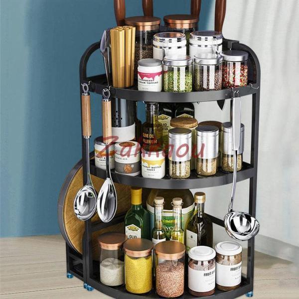 ■ 品名：キッチンラック■ 素材：201ステンレス■ 用途：調理グッズ収納■ タイプ：全20タイプ■ サイズ：写真参考■ 耐荷重：15kgまで人気検索ワード：キッチン 収納 調味料ラック 調味料 収納 (タワー) スパイスラック キッチンス...