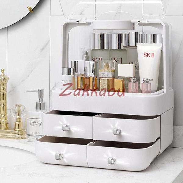 ■ 品名：コスメボックス■ 素材：ABS■ カラー：全3色■ サイズ：写真参考■ 産地：中国人気検索ワード：メイクアップボックス コスメボックス ドレッサー 大容量 メイクボクス ジュエリーボックス 鏡台 化粧箱 化粧入れ メイクボックス ...