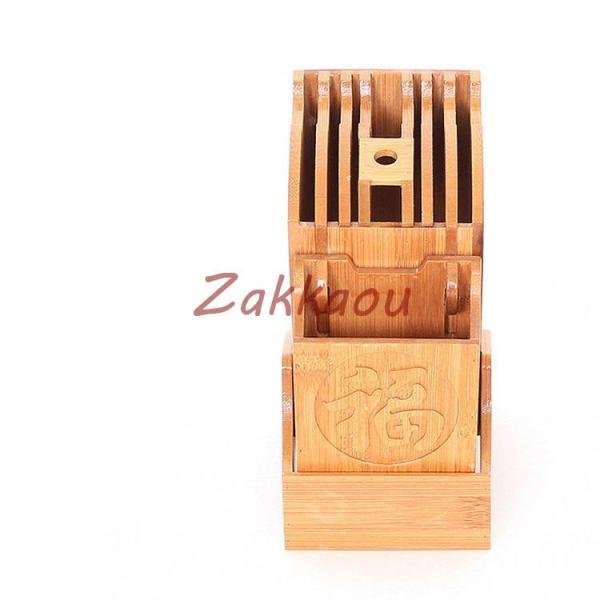 ■品名：包丁スタンド■素材：竹■カラー：全1色■サイズ：写真参考人気検索ワード：包丁スタンド おしゃれ ナイフスタンド 包丁立て キッチンナイフ ハサミスタンド キッチン 収納 調理小道具たて 包丁 スタンド ナイフ 収納 ケース シンプル...