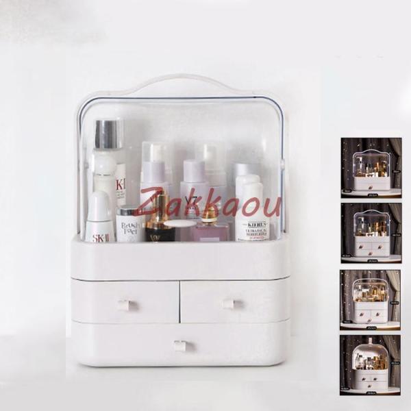 ■ 品名：コスメボックス■ 素材：ABS■ カラー：全18色■ サイズ：写真参考■ 産地：中国人気検索ワード：メイクアップボックス コスメボックス ドレッサー 大容量 メイクボクス ジュエリーボックス 鏡台 化粧箱 化粧入れ メイクボックス...