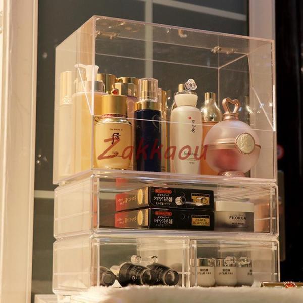 ■ 品名：コスメボックス■ 素材：PS■ カラー：全7色■ サイズ：写真参考■ 産地：中国人気検索ワード：メイクアップボックス コスメボックス ドレッサー 大容量 メイクボクス ジュエリーボックス 鏡台 化粧箱 化粧入れ メイクボックス メ...