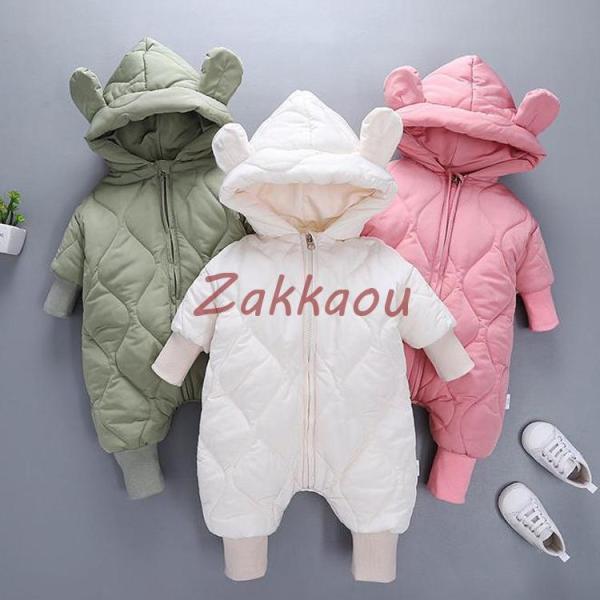 ■ 品名：ベビー用中綿コート■ 表地：コットン■ 充填物：ポリエステル■ 裏地：ベルボア■ カラー：全3色■ サイズ：66-90 ■ 産地：中国人気検索ワード：ベビー ロンパース 子どもダウンコート カバーオール ジャンプスーツ フード付き...
