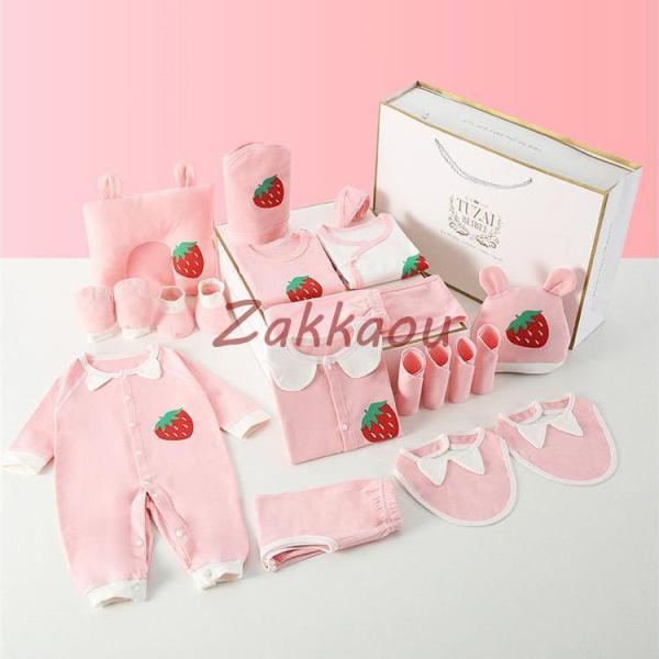 ■ 品名：新生児洋服セット■ 素材：綿■ タイプ：全4タイプ■ サイズ：59-66■ セット内容：20/22点セット（詳細は写真参考）■ 季節：オールシーズン/春夏/秋冬■ 適応年齢：0-8M人気検索ワード：新生児肌着セット　敏感肌 オーガ...