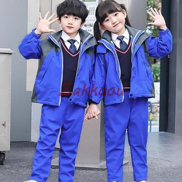 ■ 品名：キッズ上下セット■ 素材：ポリエステル■ タイプ：全2タイプ■ サイズ：100cm〜190cm人気検索ワード：キッズ上下セット　女の子　男の子　2点セット　3点セット　パーカー　パンツ　セットアップ カジュアル　スポーツウェア　ア...