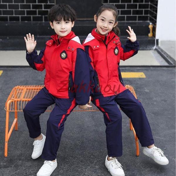 ■ 品名：キッズ上下セット■ 素材：ポリエステル■ タイプ：全2タイプ■ サイズ：100cm〜190cm人気検索ワード：キッズ上下セット　女の子　男の子　2点セット　3点セット　パーカー　パンツ　セットアップ カジュアル　スポーツウェア　ア...