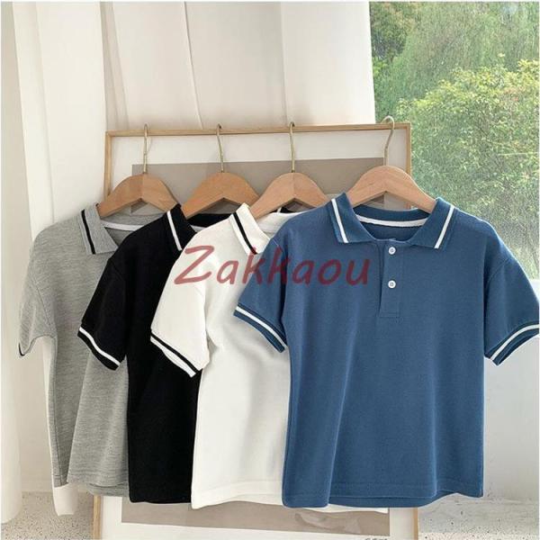 ■ 品名：キッズポロシャツ■ 素材：綿混紡■ カラー：全4色■ サイズ：80〜120人気検索ワード：キッズ　ポロシャツ　子供　poloシャツ　女の子　男の子　Tシャツ キッズ アメカジプリント 半袖 Tシャツ ドライ プリントTシャツ クル...