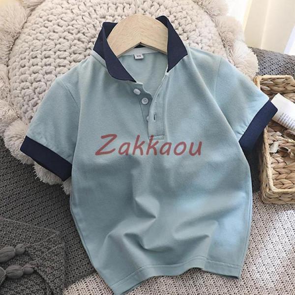 ■ 品名：キッズポロシャツ■ 素材：綿混紡■ カラー：全3色■ サイズ(身長)：110CM 120CM 130CM 140CM 150CM 160CM人気検索ワード：キッズ　ポロシャツ　子供　poloシャツ　女の子　男の子　Tシャツ キッズ...