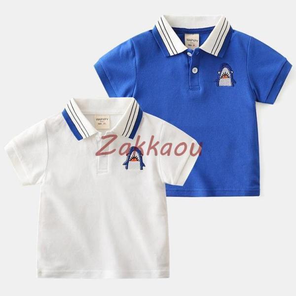 ■ 品名：キッズポロシャツ■ 素材：コットン ■ カラー：全2色■ サイズ：90〜130人気検索ワード：キッズ　ポロシャツ　子供　poloシャツ　女の子　男の子　Tシャツ キッズ アメカジプリント 半袖 Tシャツ ドライ プリントTシャツ ...