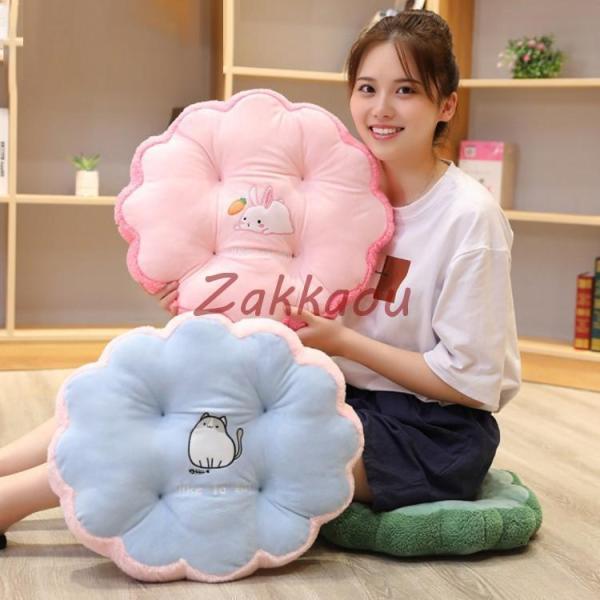 ■ 品名：座布団■ 素材：ポリエステル■ カラー：全5色■ サイズ：直径45cm■ 充填物 ：ＰＰ綿人気検索ワード：腰痛 クッション 骨盤クッション 姿勢矯正 骨盤矯正 座布団 クッション 低反発 骨盤 腰痛 オフィス 椅子 背筋矯正 姿勢...