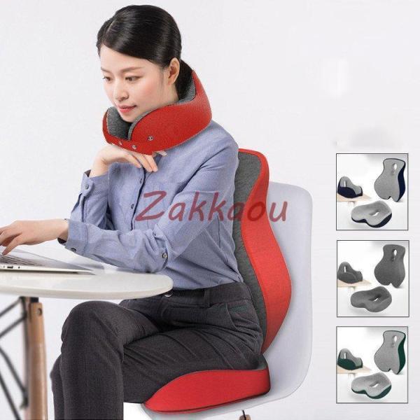 ■ 品名：座布団■ 素材：ポリエステル■ カラー：全6色■ サイズ：写真参考■ 充填物 ：メモリーフォーム人気検索ワード：腰痛 クッション 骨盤クッション 姿勢矯正 骨盤矯正 座布団 クッション 低反発 骨盤 腰痛 オフィス 椅子 背筋矯正...