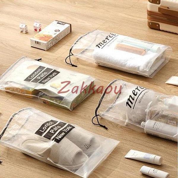 ■ 品名：シューズ収納袋■ 素材：PE■ タイプ：全2タイプ(1色)■ サイズ：SMALL-BIG人気検索ワード：シューズケース シューズバッグ シューズ収納袋　トラベル ポーチ 収納 靴入れ アウトドア 海水浴 プール 旅行 スポーツ 持...