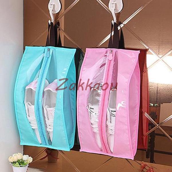 ■ 品名：シューズ収納袋■ 素材：オックスフォード+PVC■ カラー：全7色■ サイズ：写真参考人気検索ワード：シューズケース シューズバッグ シューズ収納袋　トラベル ポーチ 収納 靴入れ アウトドア 海水浴 プール 旅行 スポーツ 持ち...