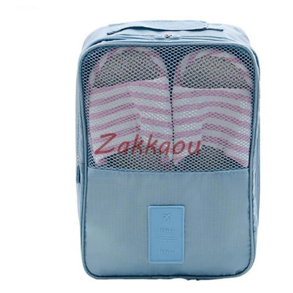 ■ 品名：シューズ収納袋■ 素材：オックスフォード■ カラー：全5色■ サイズ：写真参考人気検索ワード：シューズケース シューズバッグ シューズ収納袋　トラベル ポーチ 収納 靴入れ アウトドア 海水浴 プール 旅行 スポーツ 持ち運び 便...