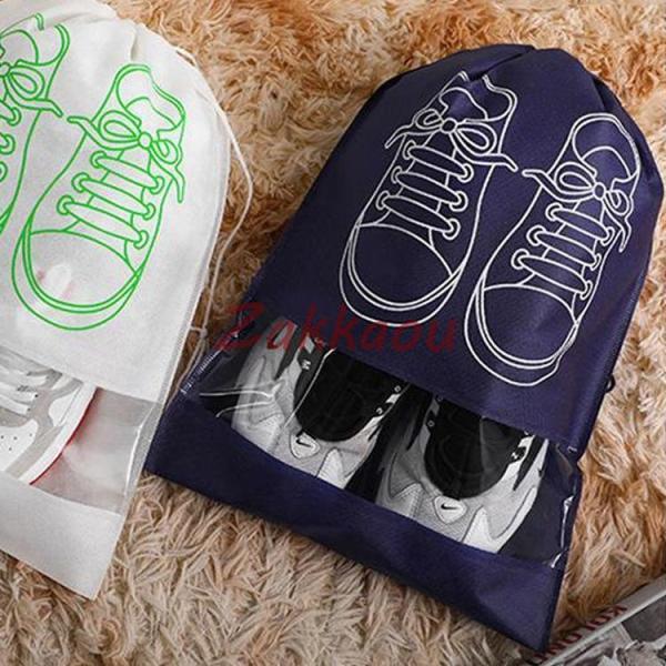 ■ 品名：シューズ収納袋■ 素材：不織布■ カラー：全4色■ サイズ：MEDIUM/BIG人気検索ワード：シューズケース シューズバッグ シューズ収納袋　トラベル ポーチ 収納 靴入れ アウトドア 海水浴 プール 旅行 スポーツ 持ち運び ...