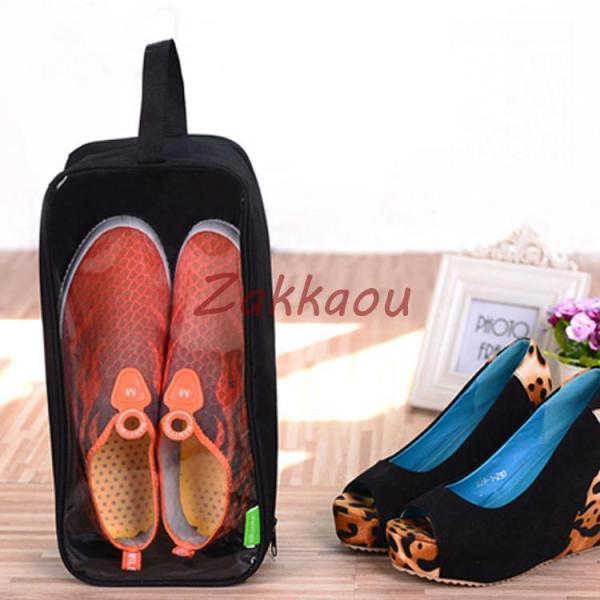 ■ 品名：シューズ収納袋■ 素材：オックスフォード■ カラー：全4色■ サイズ：写真参考人気検索ワード：シューズケース シューズバッグ シューズ収納袋　トラベル ポーチ 収納 靴入れ アウトドア 海水浴 プール 旅行 スポーツ 持ち運び 便...