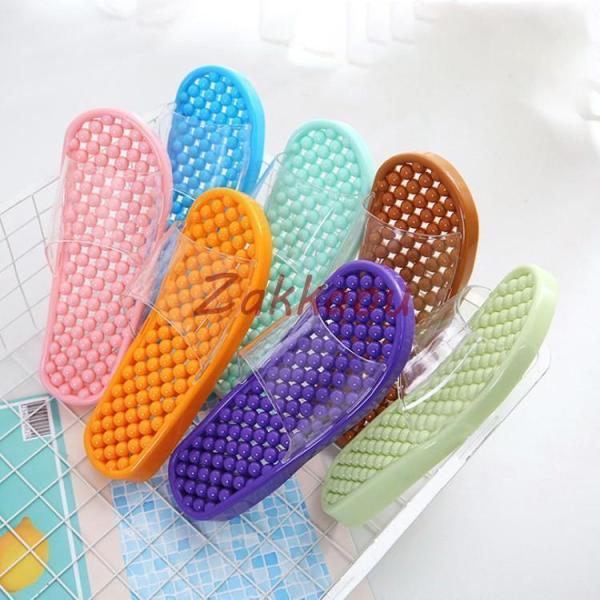 ■ 品名：健康サンダル■ 素材：PVC■ スタイル：自宅用/お風呂■ カラー：全6色■ サイズ：S-L■ 季節：春/夏/秋人気検索ワード：健康サンダル 健康スリッパ ツボ押し つぼ押し こり コリ ギフト 敬老の日 贈り物 グッズ ボディポ...