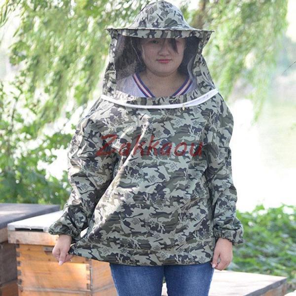 ■ 品名：蜂防護服■ 素材：ポリエステル■ スタイル：通勤■ カラー：迷彩■ サイズ：FREE人気検索ワード：養蜂 防護服 作業服 作業着 上下 防護服 作業服 養蜂 虫よけ 防虫　鉄壁ガード 害虫駆除 蜂 駆除 ぶよ 蚊 対策 虫よけ 養...