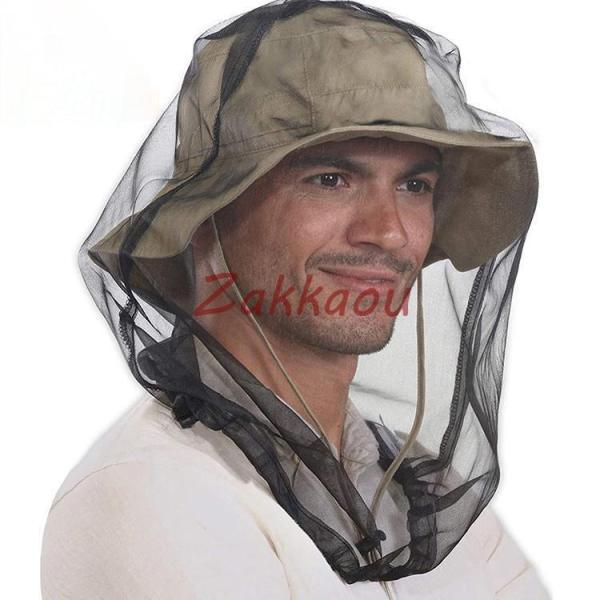 ■ 品名：防蜂帽子■ 素材：ポリエステル/レース■ タイプ：全4タイプ■ サイズ：写真参考■ 産地：中国人気検索ワード：養蜂 防護 防蜂　帽子　野外活動　キャップ　ハイキング　虫よけ　蜂防止　お釣り　防蚊ネット　防蜂ネット　害虫駆除 農作業...