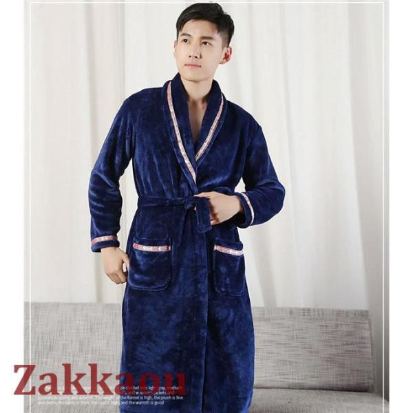 商品詳細：カラー：/ネイビー/グレー/オフホワイト/コーヒーサイズ：/L/XL/2XL【商品説明】●お風呂上りにサッと着れるバスローブ♪●一年中快適に着れるふんわり素材。●吸水性抜群のマイクロファイバー素材で、こすらずに水分を吸いとります。...