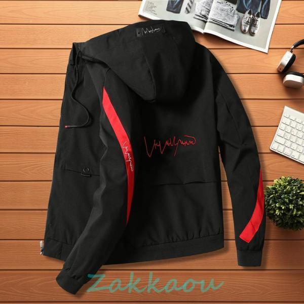 トラックジャケット メンズ 耐摩擦 フード付き 配色 スポーツMIX 高機能 リラックス カジュアル スタイリッシュ【商品詳細】カジュアルなメンズの着こなしにスポーティーさを加えてくれるアイテムです。レトロな配色の切り替えデザインは着るだけ...