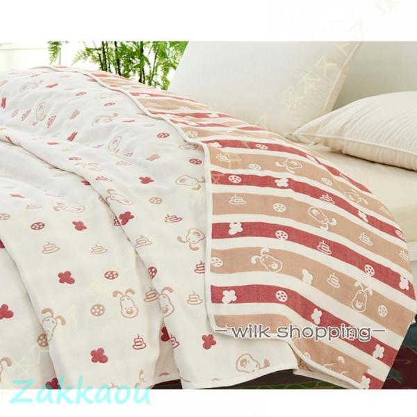 ■【サイズ】：120cm*150cm 90cm*100cm 150cm*200cm 200cm*240cm 。■【ガーゼケットはオールシーズン大活躍】：肌掛に、シーツに、インナーケットに。夏は爽やか冬はほっこり、自然に温度調整をしてくれるの...