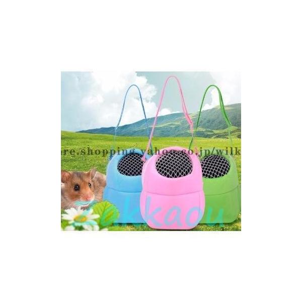 ペットバッグ  小動物バッグ 散歩 お出かけ 動物病院 旅行 乗り物 軽量バッグ かわいい ハムスター ウサギ 子猫 カラフル オシャレ ピンク ブルー グリーン シンプル：素　材：フリース ポリウレタン他サイズ（単位cm）：長さ/幅ストラ...
