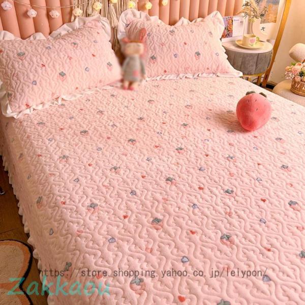 ＜商品情報＞【素材】マイクロファイバー【サイズ】◆ベッドカバー単品：150x230cmx1、200x230cmx1、225x240cmx1◆ベッドカバーセット：150x230Set、200x230Set、225x240Set（ベッドカバー+...