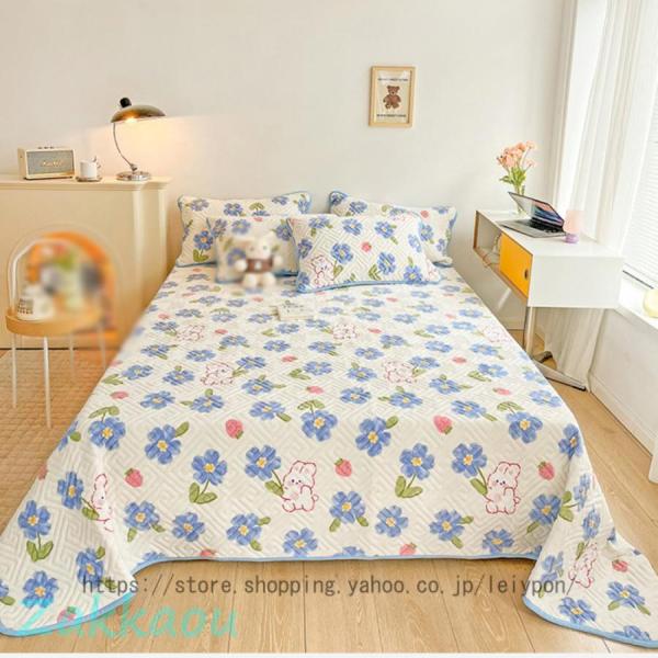 ＜商品情報＞【素材】マイクロファイバー【サイズ】◆ベッドカバー単品：150*220cmx1、200*220cmx1、250*220cmx1 ◆ベッドカバー3点セット：150*220cmx3S、200*220cmx3S、250*220cmx3...