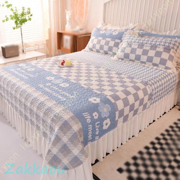 ＜商品情報＞【サイズ】220*245cm*1、260*245cm*1（ベッドスプレット1枚）220*245cm*3、260*245cm*3（ベッドスプレット1枚＋枕カバー2枚）　※サイズは1-3cm誤差があります、予めご了承してください。■...