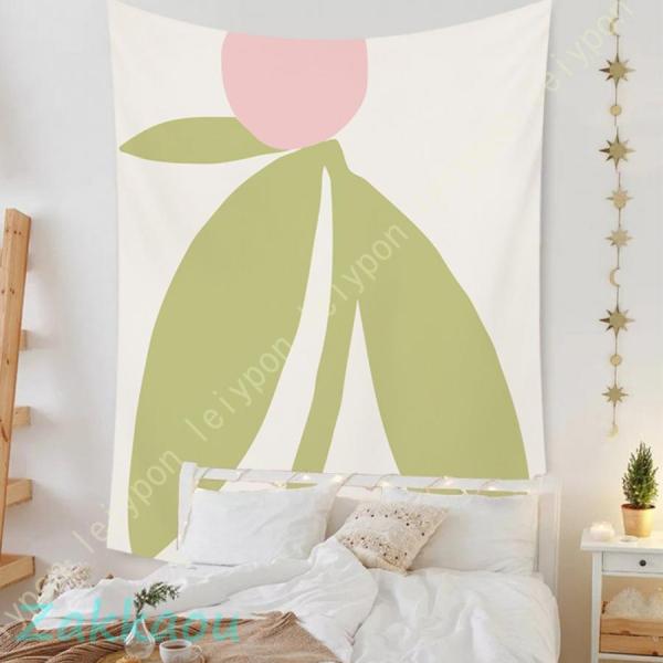 ■【製品詳細】サイズ：横×縦(cm)73*95 130*150 150*200素材: ポリエステル●ファブリックパネルや絵などのように飾る壁飾り●ウォールデコレーションガーランド（布ポスター）● 布団の上やソファーカバーのマルチカバー●窓や...