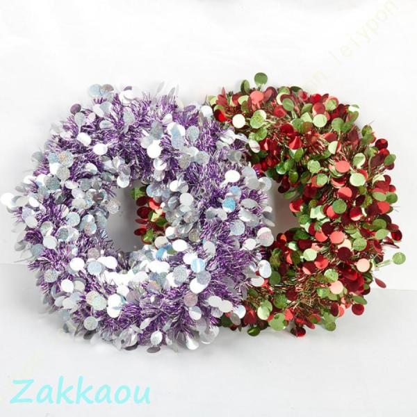 直径（外径）：約35cm/40cm/50cm/60cm 38cm*1=クリスマスリース本体*138cm*2=クリスマスリース本体*2大切な人と共にクリスマスをお楽しみください。◎【リアルに見える】春の花の花輪は、人工の牡丹、バラ、牡丹の葉、...