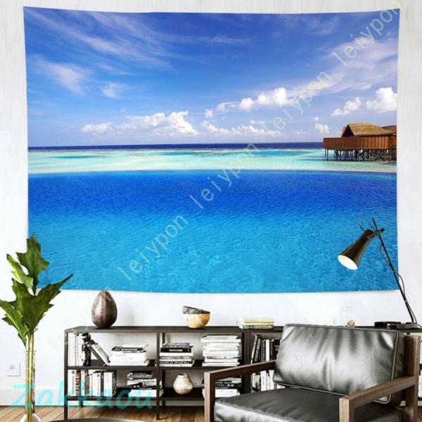 固定簡単、メンテナンスも簡単◎女性でも単独完成できるの固定方法。まず、お好きなところに無痕フックを固定して、留め具が釘に掛けたら、タペストリーの下に粘着テープで少し固定する、取り付けが完了です。お手入れ方法は普通タイプの衣服のように穏やかな...