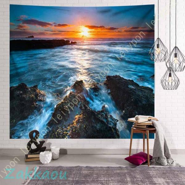 A：表面：桃の毛皮 B:表面：短い紡毛があります。♪プレミアム品質♪タペストリーは、肌に優しく、耐久性のあるソフトポリエステル繊維で作られています。洗濯でき、きれいになり易い材料でもあります。♪広く使用♪このタペストリーは、壁掛け飾り、テー...