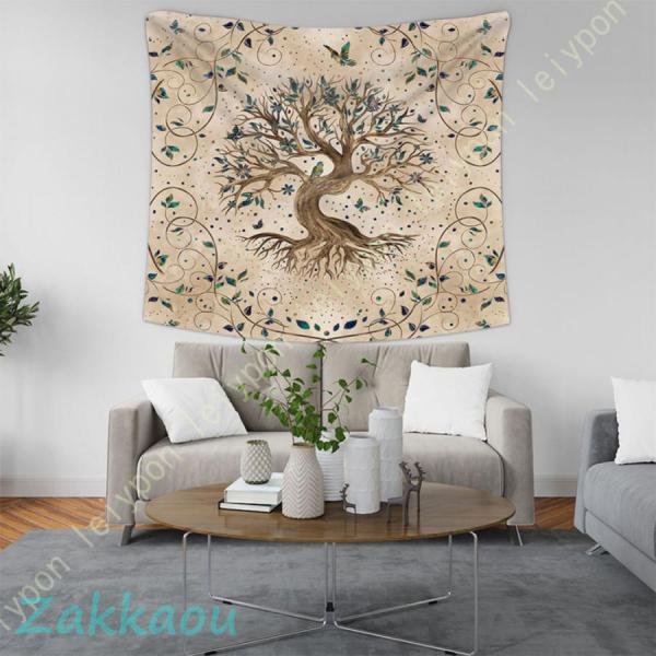 仕様：○商品：タペストリー○材質：ポリエステル○パッケージ内容：1 x タペストリー○弊社の製品は高精細デジタル印刷を使用しており、画像は鮮明でリアルであり、お客様に特別な視覚体験をもたらすことができます。美しくスタイリッシュで、非常装飾効...