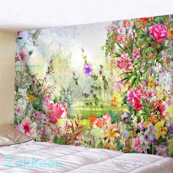 素材：ポリエステル  パッケージ内容：タペストリー*1、無痕フック*4、金属クリップ*2         サイズ（高さ*幅）：100*150cm 、130*150cm  、150*200cm  、180*230cm  、180*300cm ...