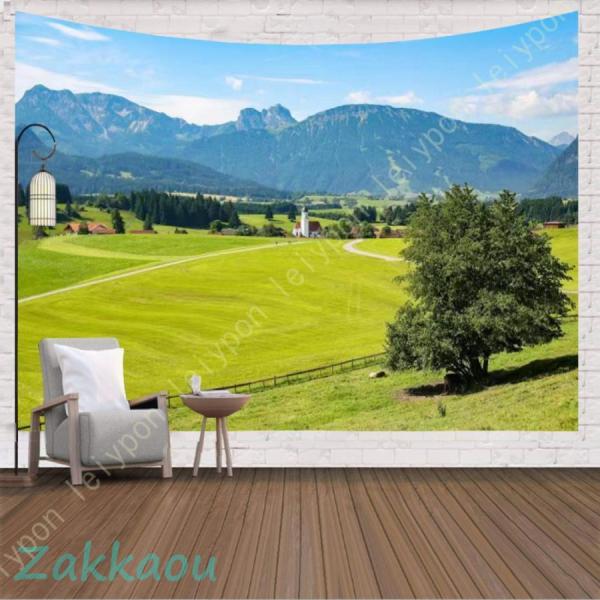 素材：ポリエステル 部件付き：タペストリー、無痕フック、金属クリップ 届いてすぐに飾り付けできます！サイズ（高さ*幅）：65*45cm 、90*60cm 、120*60cm 、120*80cm、 140*80cm 、160*80cm 、12...