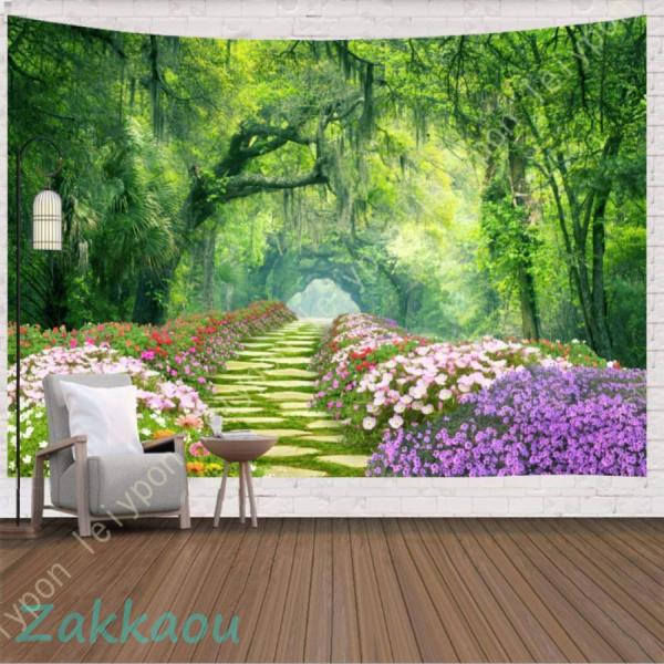 素材：ポリエステル  部件付き：タペストリー、無痕フック、金属クリップ 届いてすぐに飾り付けできます！ サイズ（高さ*幅）：70*100cm、 100*150cm 、130*150cm 、150*200cm、 150*230cm 、180*...