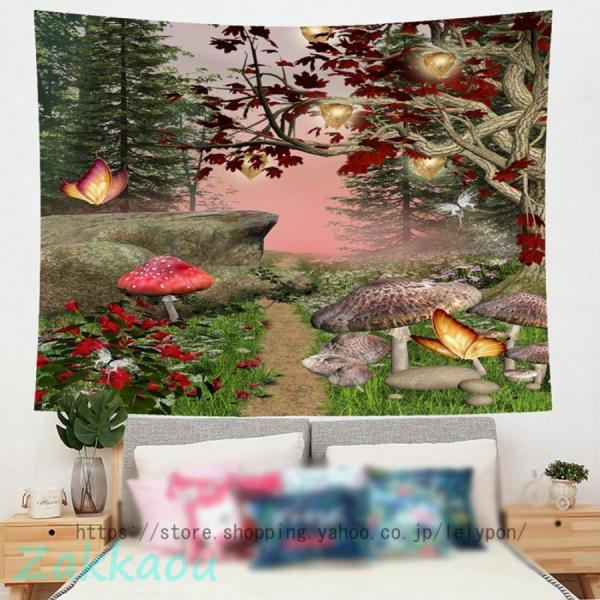 【商品仕様】★材質：ポリエステル★パッケージ内容：1 x タペストリー★寸法（CM）：150x100 150x130 150x150 150x200 180x230 【商品説明】★プレミアム品質：タペストリーは、肌に優しく、耐久性のあるソフ...